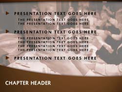 Royalty Free Thanksgiving Dinner Toast PowerPoint Template in Orange