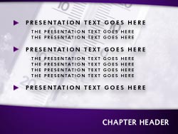Royalty Free Temperature PowerPoint Template in Purple