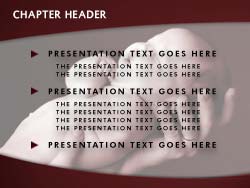 Royalty Free New Born Baby PowerPoint Template in Red