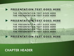 Royalty Free Thankful & Grateful PowerPoint Template in Green