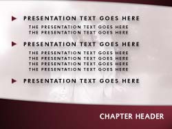 Royalty Free Angel PowerPoint Template in Red