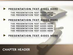 Royalty Free Telephone PowerPoint Template in Yellow